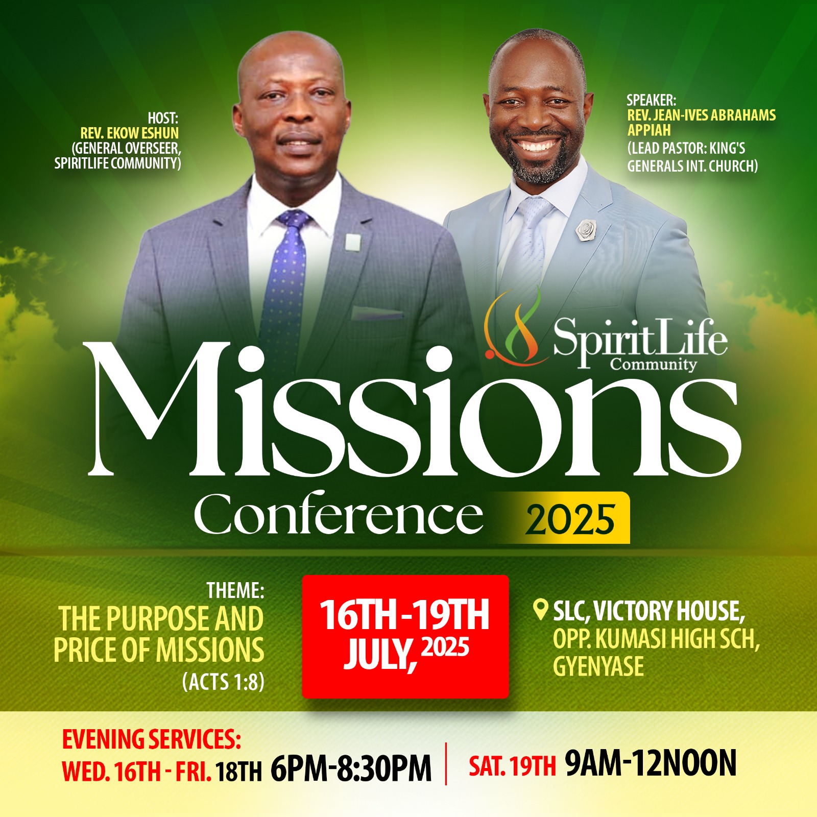 MISSION CONFERENCE 2025 - Spirit Life Community